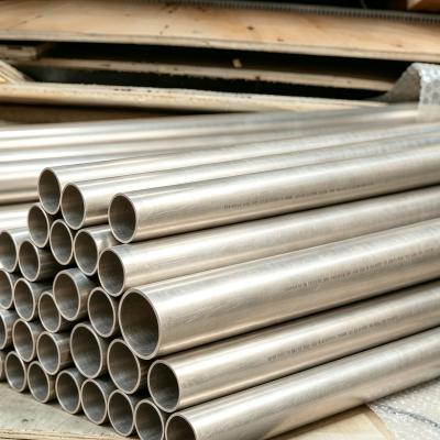 China Bright Finish CuNi 70/30 Seamless Pipe Tight Tolerance Nickel Copper Alloy Tubing with High Yield Strength for sale