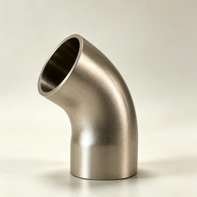 China CuNi 70/30 Copper Nickel Elbow ASME B16.9 90 Degree LR Butt Weld Pipe Fittings Marine Grade for sale