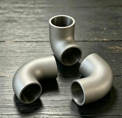 China UNS C71500 CuNi 70/30 Copper Nickel Elbow, Seamless 90° LR ASME B16.9 High Strength Fitting for sale