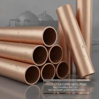China Grade C71500 Copper-Nickel Pipe with 0.065 to 0.5 Inch Wall Thickness and 1000 Psi Rating for Heat Exchangers for sale