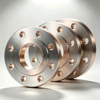 China C71500 Cupro Nickel Forged Flange Class 150 Socket Weld ASME B16.5 Seawater Corrosion Proof for sale