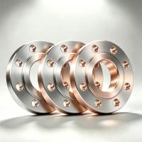 China C71500 Cupro Nickel Forged Flange Class 150 Socket Weld ASME B16.5 Seawater Corrosion Proof for sale