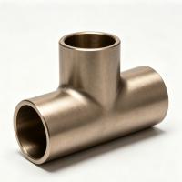 China C70600 Copper Nickel Equal Tee with NPT/BSP Thread DN20 Corrosion Proof Pipe Adapter Fitting for sale