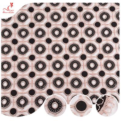 China Custom Water Soluble Lace Trim Guipure Embroidery Lace Trim Fabric For Dress for sale