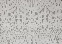 China Polyester Milk Water Soluble Dying Lace Fabric, Vintage Guipure Lace For Dresses for sale