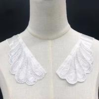 China Lace Applique Collar Embroidery Neckline Diy Accessories Three-dimensional Collar for sale