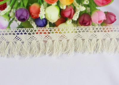 China Decorative Crochet Lace Ribbon Cotton Lace Trim For Embellishment for sale