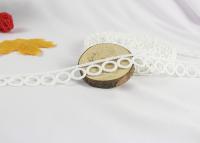 China Simple Round Vintage Cotton Lace Trim With Hollowed Out For Clothing Decorative for sale