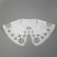 China Round Lace Collar Applique With Polyester Fabric for sale