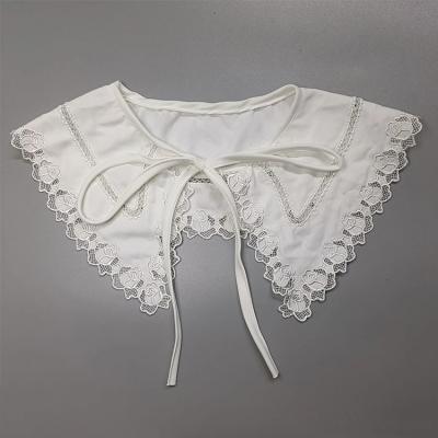 China Customizable Round Lace Collar Applique for sale