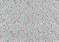 China Chemical Polyester Dying Lace Fabric 3D Embroidery Guipure Venice lace For Dress for sale
