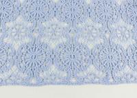 China Guipure Dying Lace Fabric With Floral Water Soluble Lace Design For Dress Factory for sale