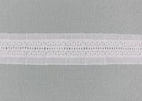 China Flat Cotton Lace Trim With Linear Lace Pattern By The Yard For Garment Designer for sale