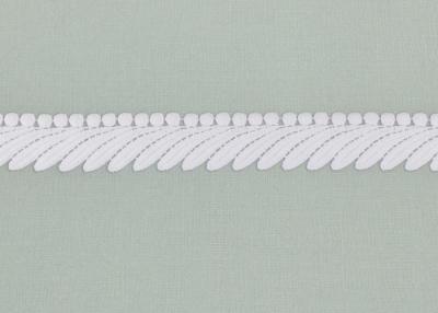 China Embroidered Guipure Venice Lace Trims , Organic Cotton Lace Trimming For Chemises for sale