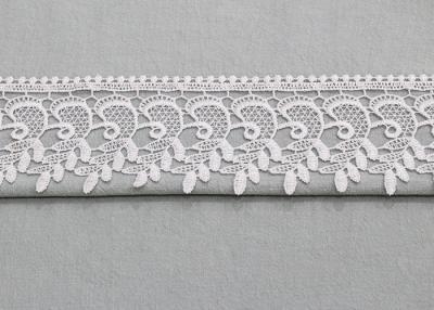 China Retro Floral Venice Trim Edging Border Polyester Lace Ribbon For Bridal Gown for sale