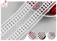 China OEM Ivory Guipure Embroidered Ribbon Trim For Dresses Lace Decoration SGS Verified for sale