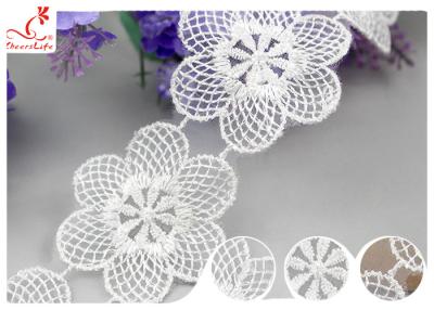 China Azo Free Dyeing OEKO - TEX Nylon Lace Trim / Tulle for sale
