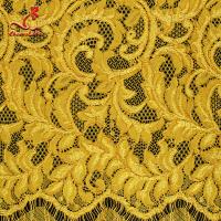 China 2019 Hot Sale African  Lace Fabric Cotton Guipure Lace Fabric For Garment for sale