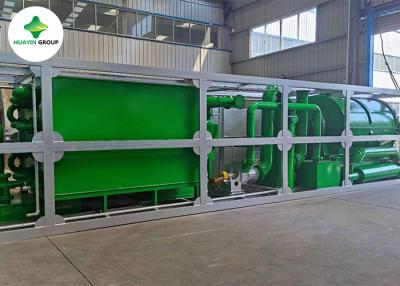 China Fuel Oil From Waste Tyre Pyrolysis Plant Advanced Pyrolysis Machine for sale