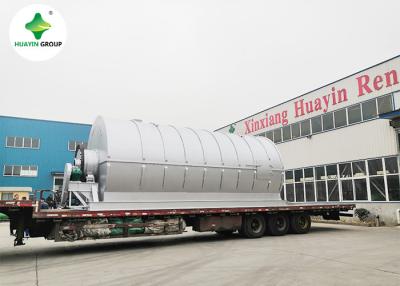 China 20 Ton Per Day Batch Pyrolysis Tyre Recycling Plant To Diesel Fuel for sale