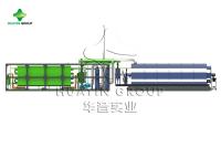 China Small Scale Waste Plastic Pyrolysis Plant Plastic To Fuel Machine for sale