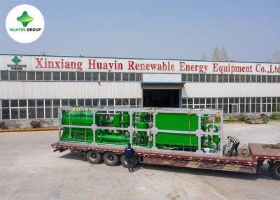 China Hydrocracking Waste Plastic To Diesel Fuel Oil Machine Mini Size 0.5ton for sale