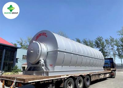 China 1 Ton Plastic Pyrolysis Machine For Plastic To Oil Plant Easy Operating for sale