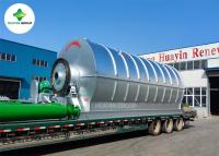 China Waste Tyre Refinery To Oil Plant Non Catalytic Pyrolysis Fuel Production Line for sale