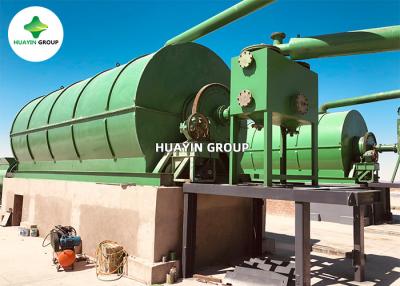 China CE Small Tyre To Oil Waste Tyre Rubber Pyrolysis Machines for sale