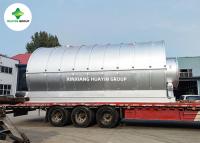 China Solid Waste Pyrolysis Equipment Small Plastic Pyrolysis Machine To Fuel Oil for sale