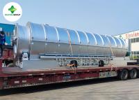 China Small Scale Waste Plastic Pyrolysis Plant Production Line No Need Installation for sale
