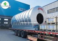 China 30 Ton Tire Pyrolysis Plant Waste To Energy Pyrolysis Machine Fuel Oil for sale