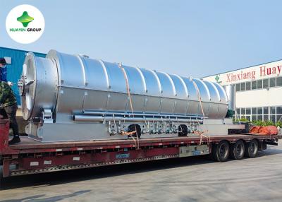 China 4T Per Day Waste Tyre Pyrolysis Plant Tyre Recycling Into Fuel Oil Process for sale
