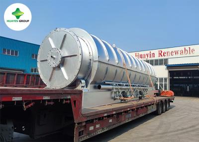 China Profitable Project Waste Tyre And Plastic To Fuel Oil Pyrolysis Machine Batch Type for sale