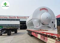 China 10 Ton Plastic Tire Pyrolysis Oil System Waste Tyre Recycling To Diesel Fuel for sale