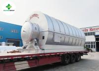 China 1 Ton Portable Waste Plastic Pyrolysis To Fuel Oil Machine Easy Operation for sale