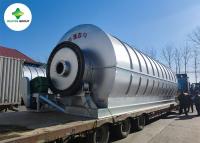China 50Ton Rubber Oil Pyrolysis Machine Used Tyre Pyrolysis Recycling Plant for sale