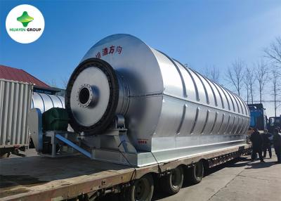 China 50Ton Rubber Oil Pyrolysis Machine Used Tyre Pyrolysis Recycling Plant for sale