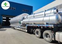 China Huayin Waste Tyre Plastic Recycling Pyrolysis Plant To Fuel Oil for sale