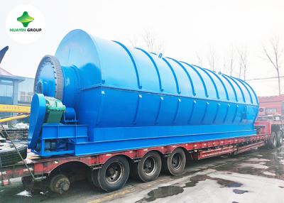 China Batch Type Pyrolysis Reactor Machine Convert Plastic To Fuel Oil Machine for sale