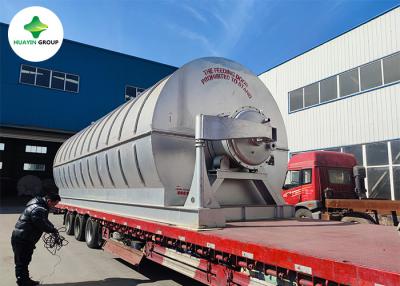 China Batch Type Pyrolysis Reactor Plastic To Fuel Tyre Pyrolysis Machine 1Ton Per Day for sale