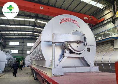 China CE Certified Tyre Processing To Oil Rubber Pyrolysis Machine Energy Saving for sale