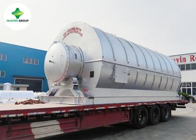 China Waste Plastic And Tyres To Fuel Oil Pyrolysis Plant 5 Ton Capacity for sale