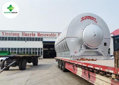 China Plastic To Oil Waste Plastic To Fuel Recycling Plant Mini 1 Ton Capacity for sale