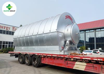 China 10 Tons / Batch Pyrolysis Systems Plastic To Energy for sale