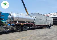 China 10 Ton Waste Tyre Oil To Diesel Refining Machine Energy Saving for sale