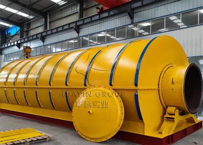 China Electric Heating Pyrolysis Tyre Recycling Plant Huayin 10 Ton for sale