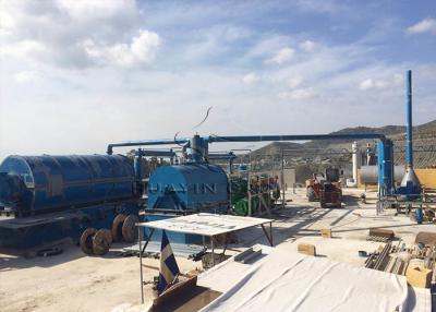 China Batchy type Turning Plastic Into Diesel Fuel for sale