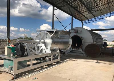 China Pilot Pyrolysis Oil Plant Waste Treatment Energy Green Technology CE for sale