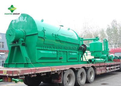 China Batch Type Waste Plastic Pyrolysis Plant To Diesel 1-15 Ton for sale